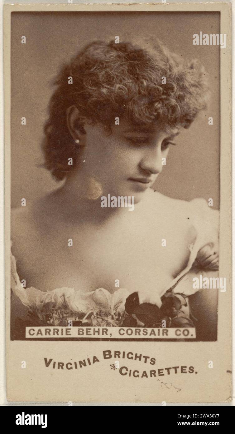 Carrie Behr, Corsair Co., from the Actors and Actresses series (N45 ...