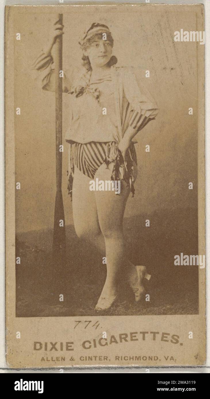 Card 774, from the Actors and Actresses series (N45, Type 7) for Dixie ...