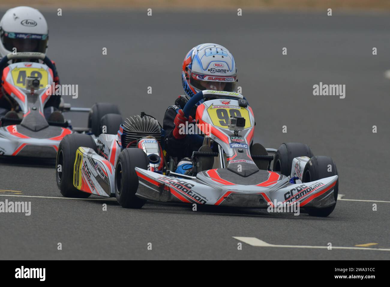 Sebastian Wheldon during his early karting career, following in his ...