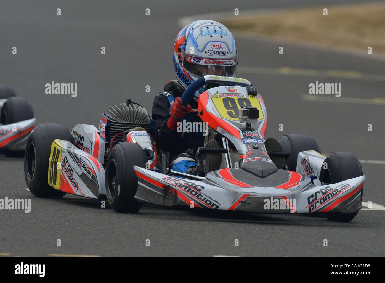 Sebastian Wheldon during his early karting career, following in his ...