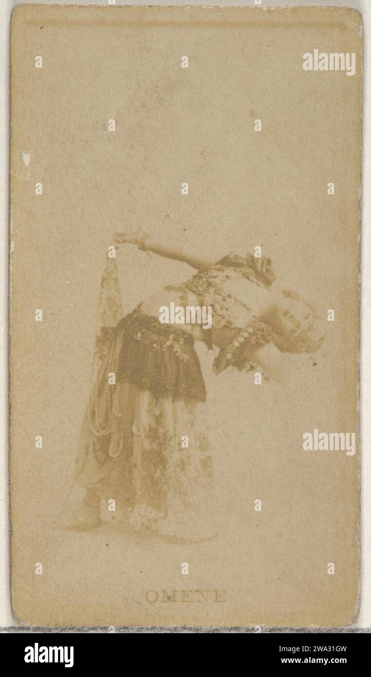 Omene, from the Actors and Actresses series (N45, Type 8) for Virginia ...