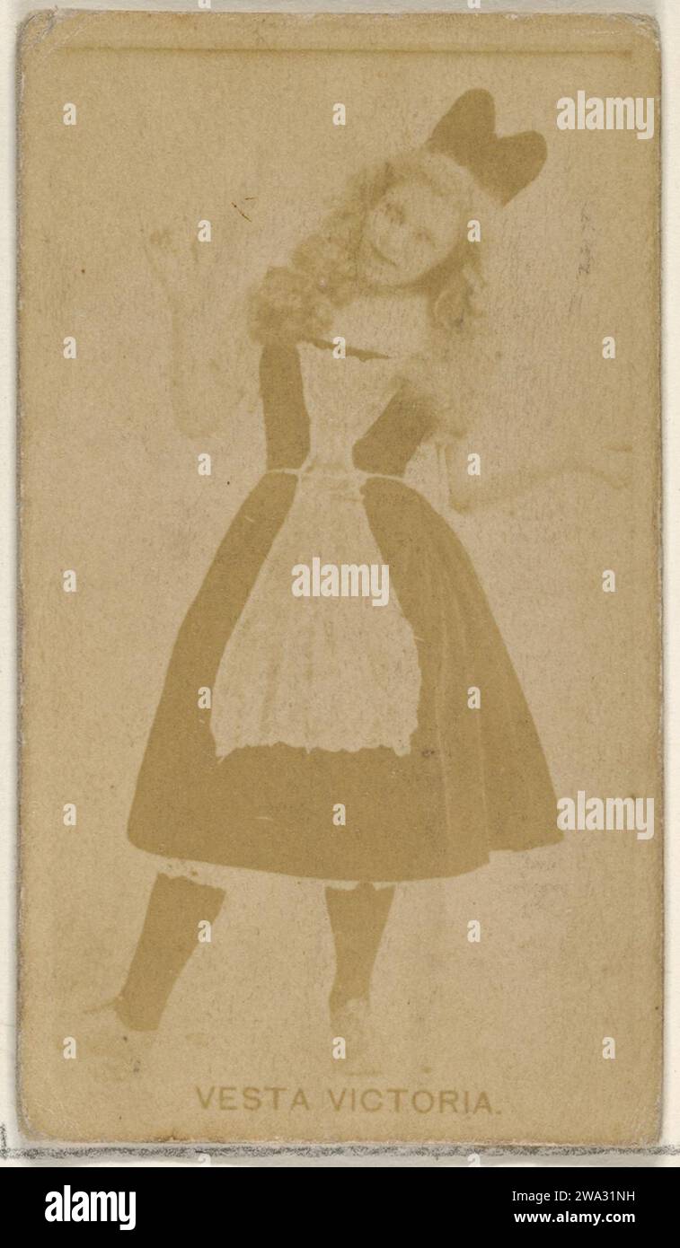 Vesta Victoria, from the Actors and Actresses series (N45, Type 8) for ...