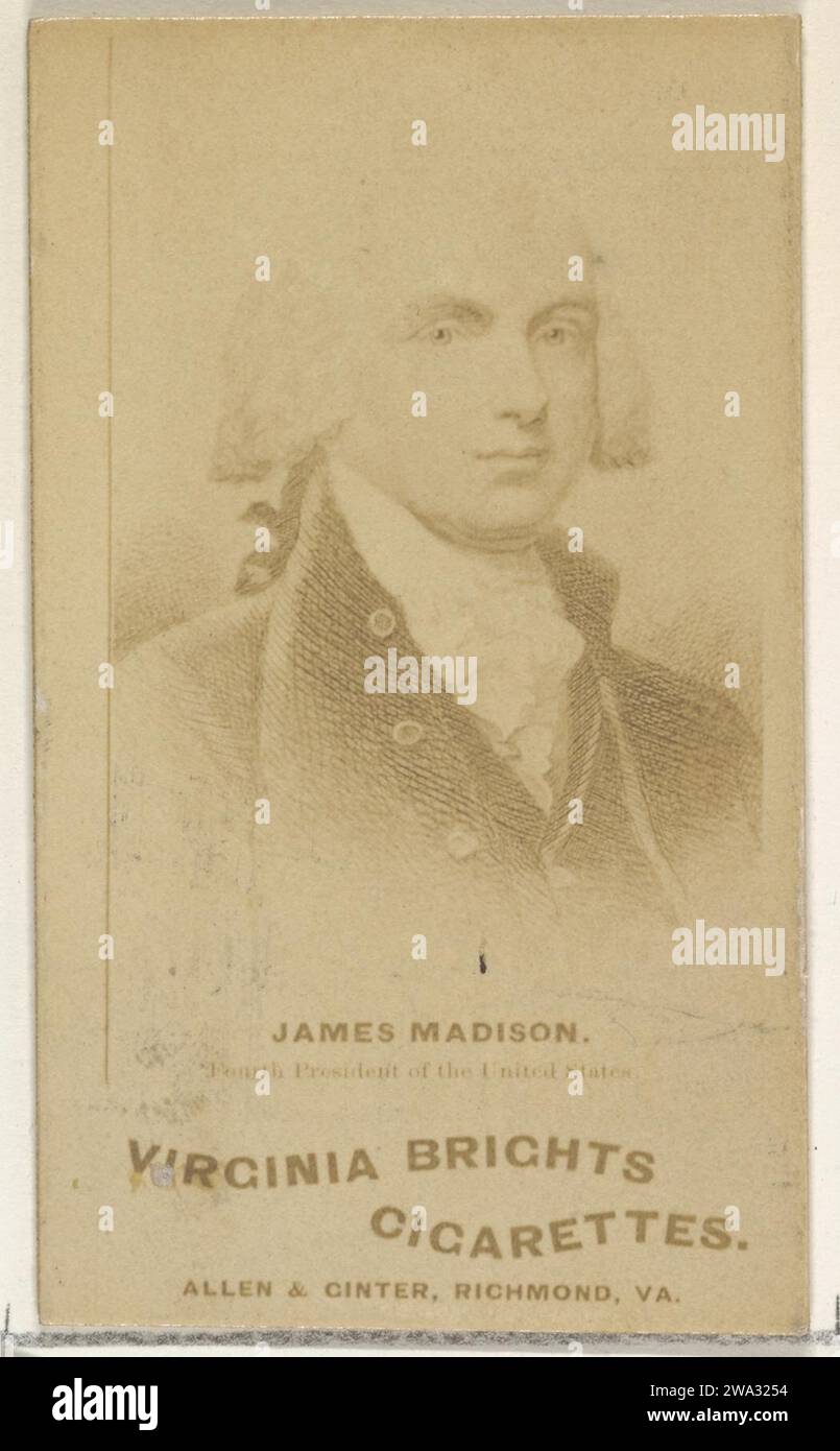 James Madison, from the Presidents of the United States series (N51 ...