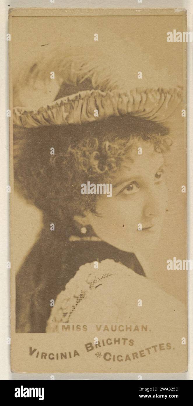 Miss Vaughan, from the Actors and Actresses series (N45, Type 1) for ...