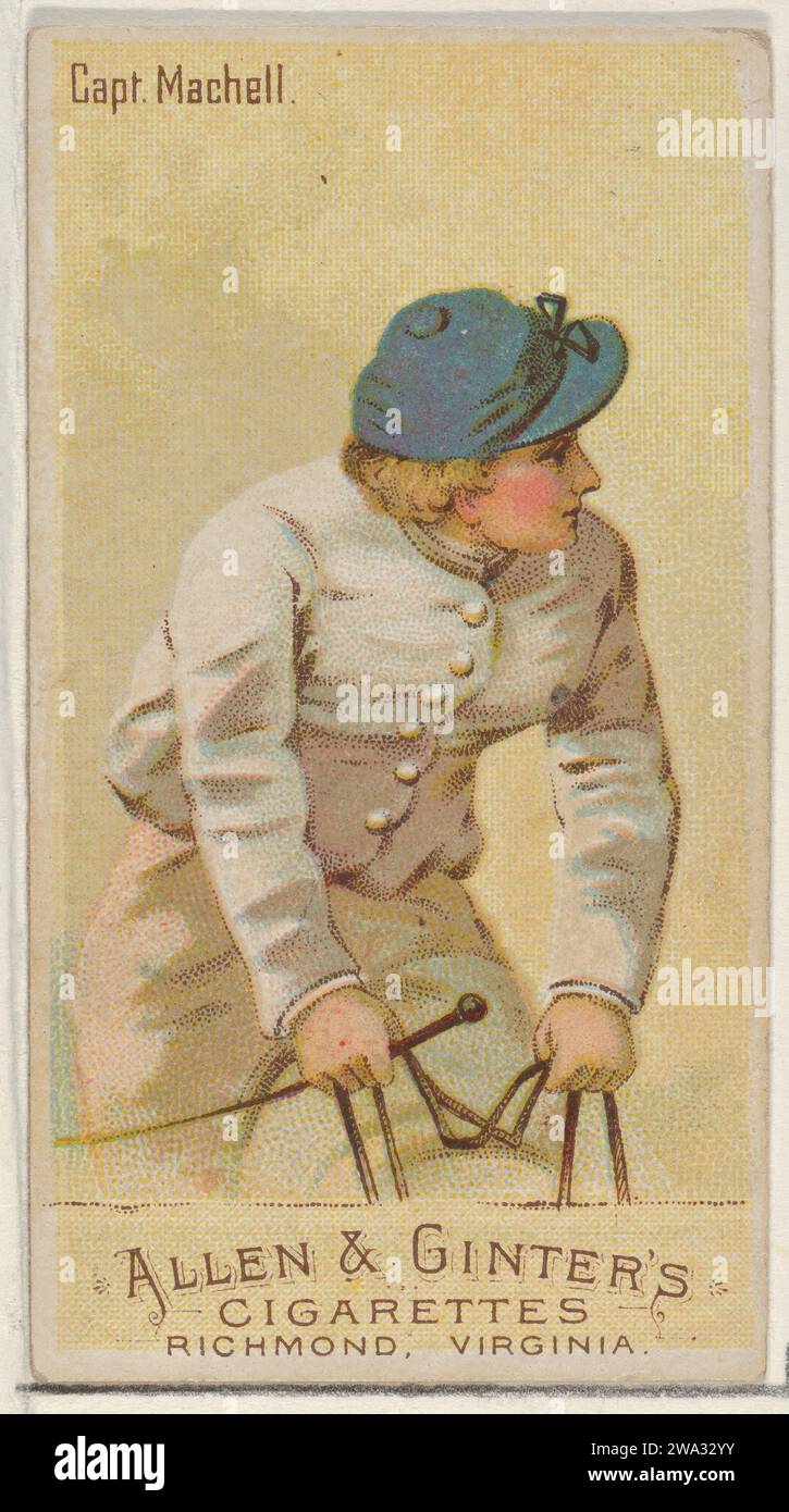 Captain Machell, from the Racing Colors of the World series (N22a) for ...
