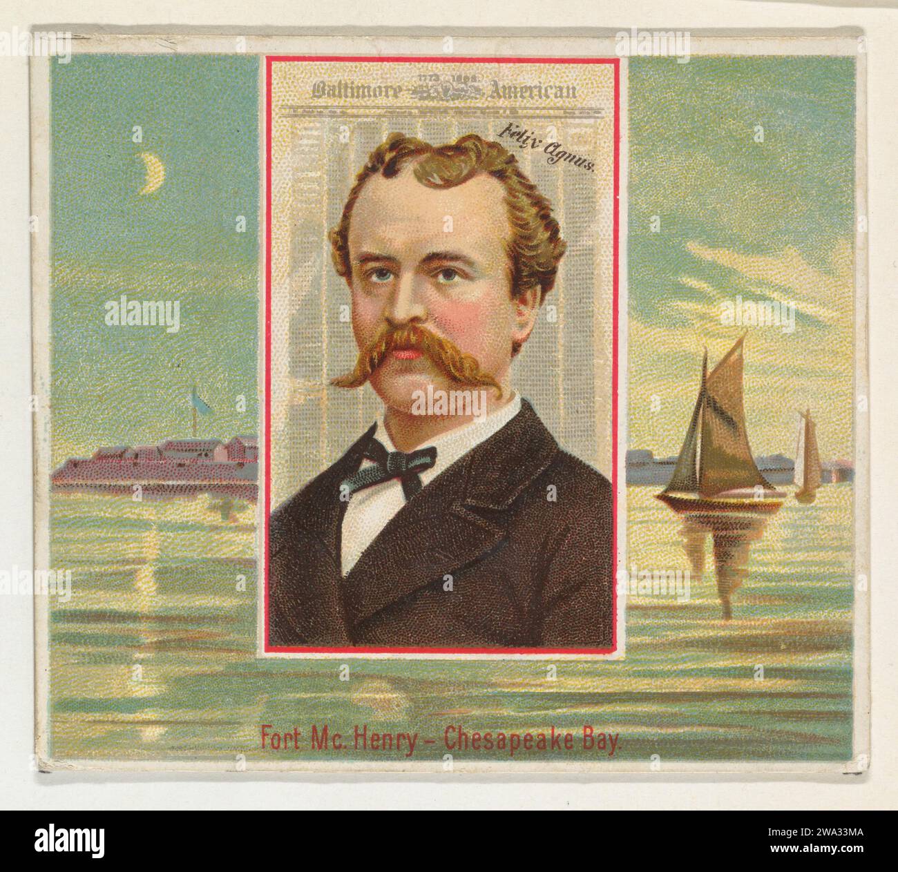 Felix Agnus, Baltimore American, from the American Editors series (N35 ...