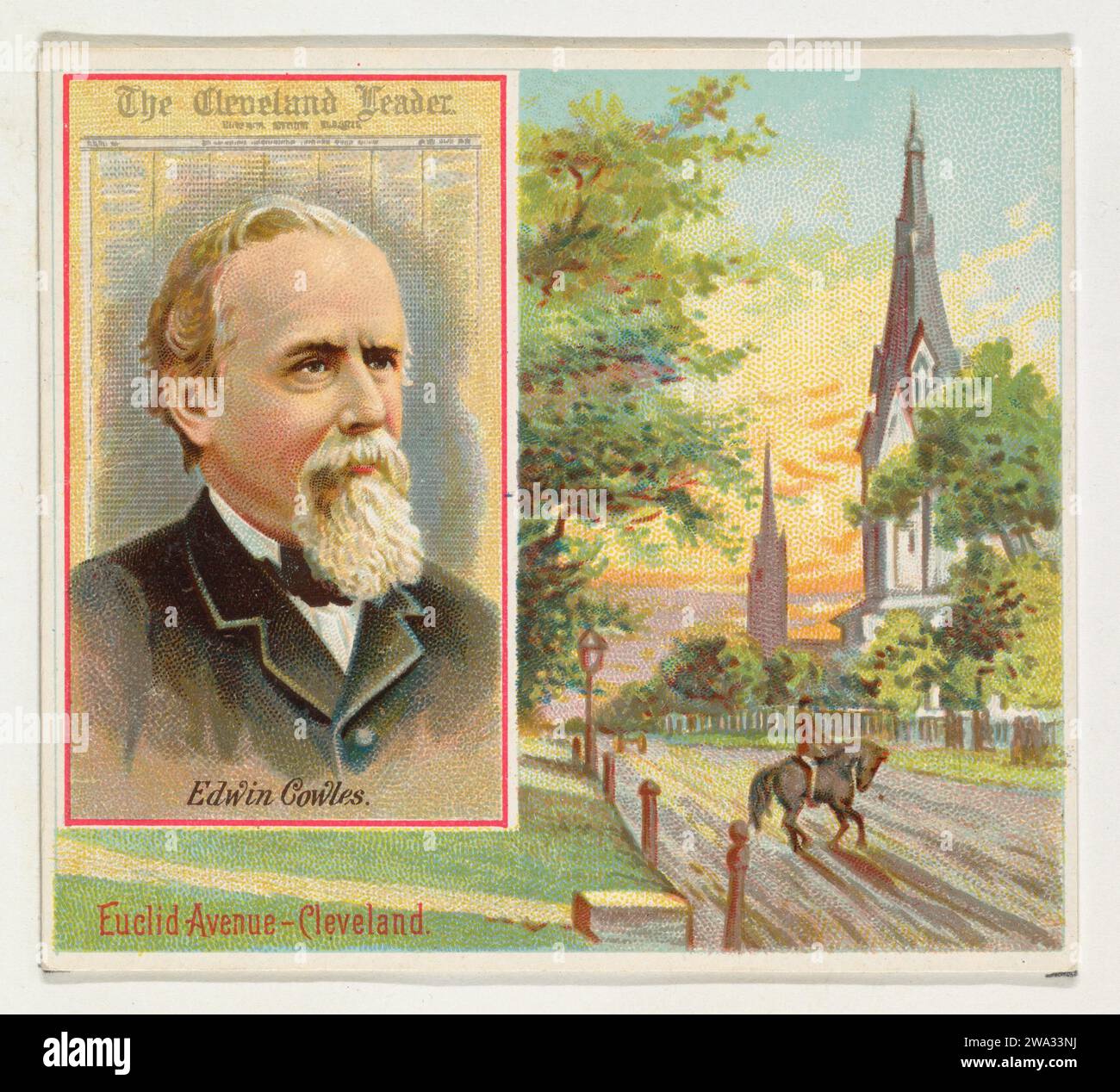 Edwin Cowles, The Cleveland Leader, from the American Editors series ...