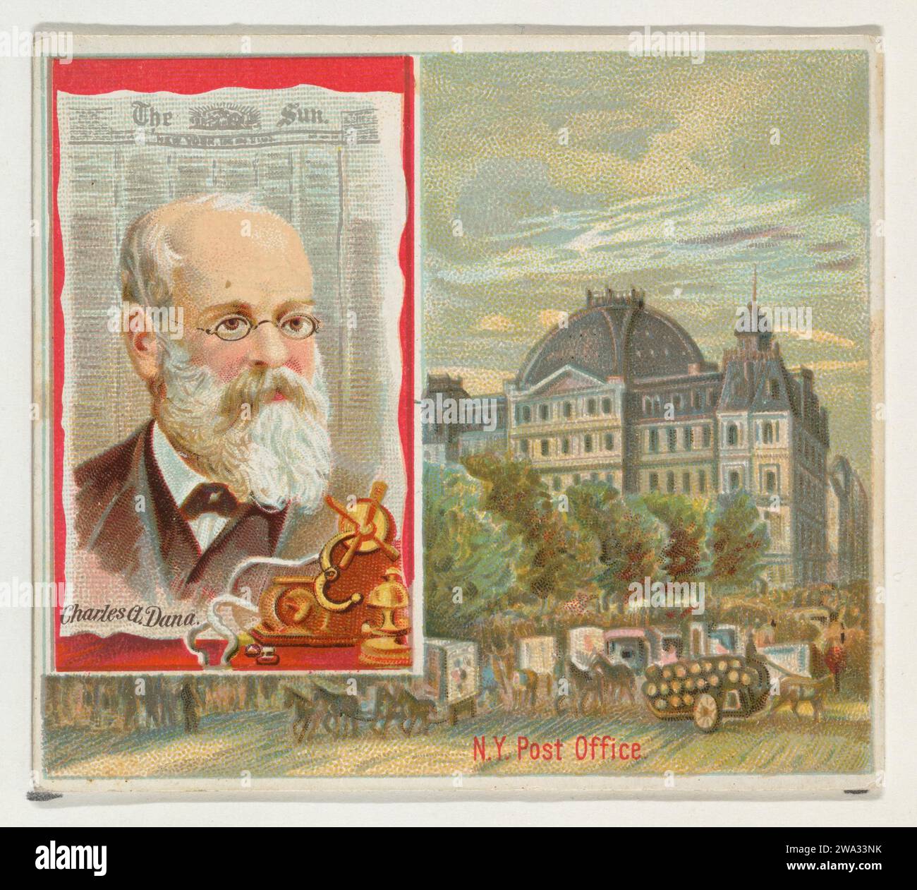 Charles A. Dana, The New York Sun, from the American Editors series ...