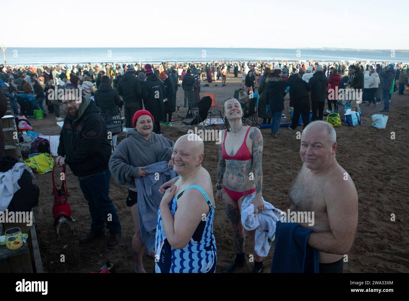 Edinburgh portobello swimmers hi-res stock photography and images - Alamy