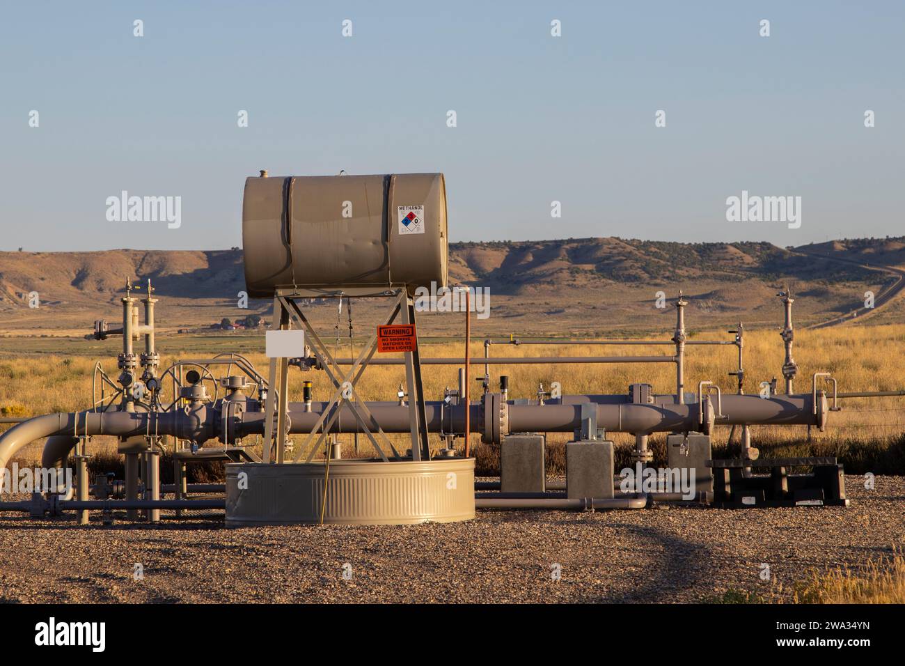 Natural gas pipeline in hi-res stock photography and images - Alamy