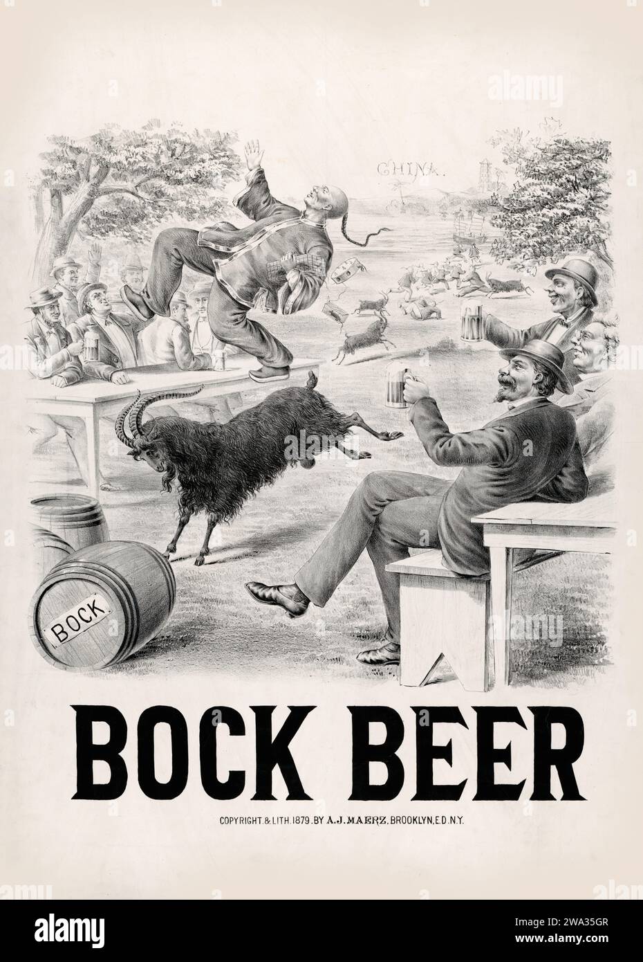 Chinese vintage advertising poster hi-res stock photography and images ...