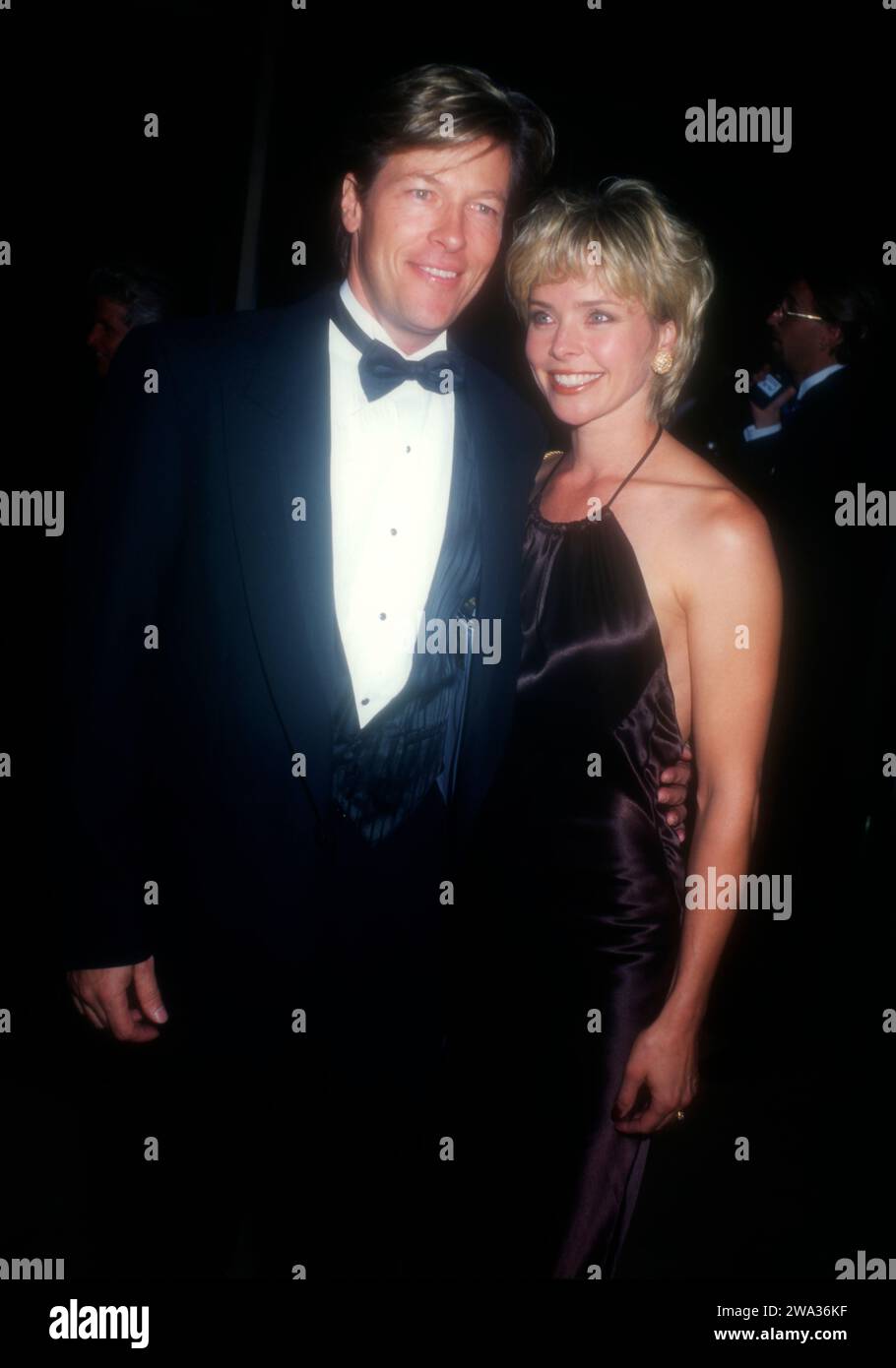Beverly Hills, California, USA 25th October 1996 Actor Jack Wagner and wife Kristina Wagner ...