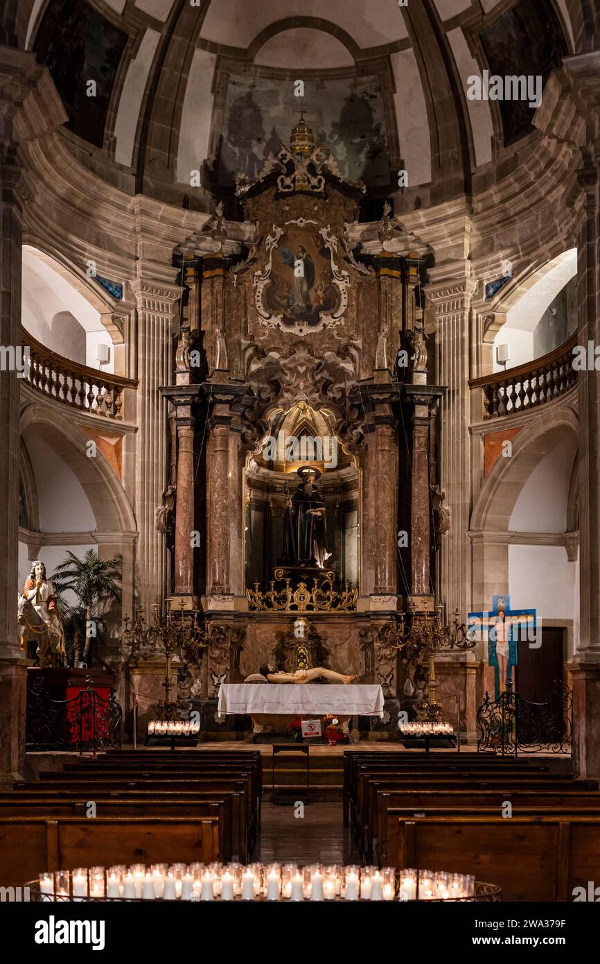 Church interior illumination hi-res stock photography and images - Alamy