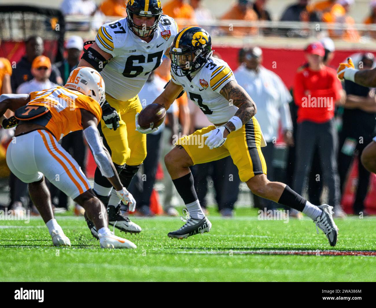 Orlando, Florida, USA. Orlando, FL, USA. 1st Jan, 2024. Iowa wide ...