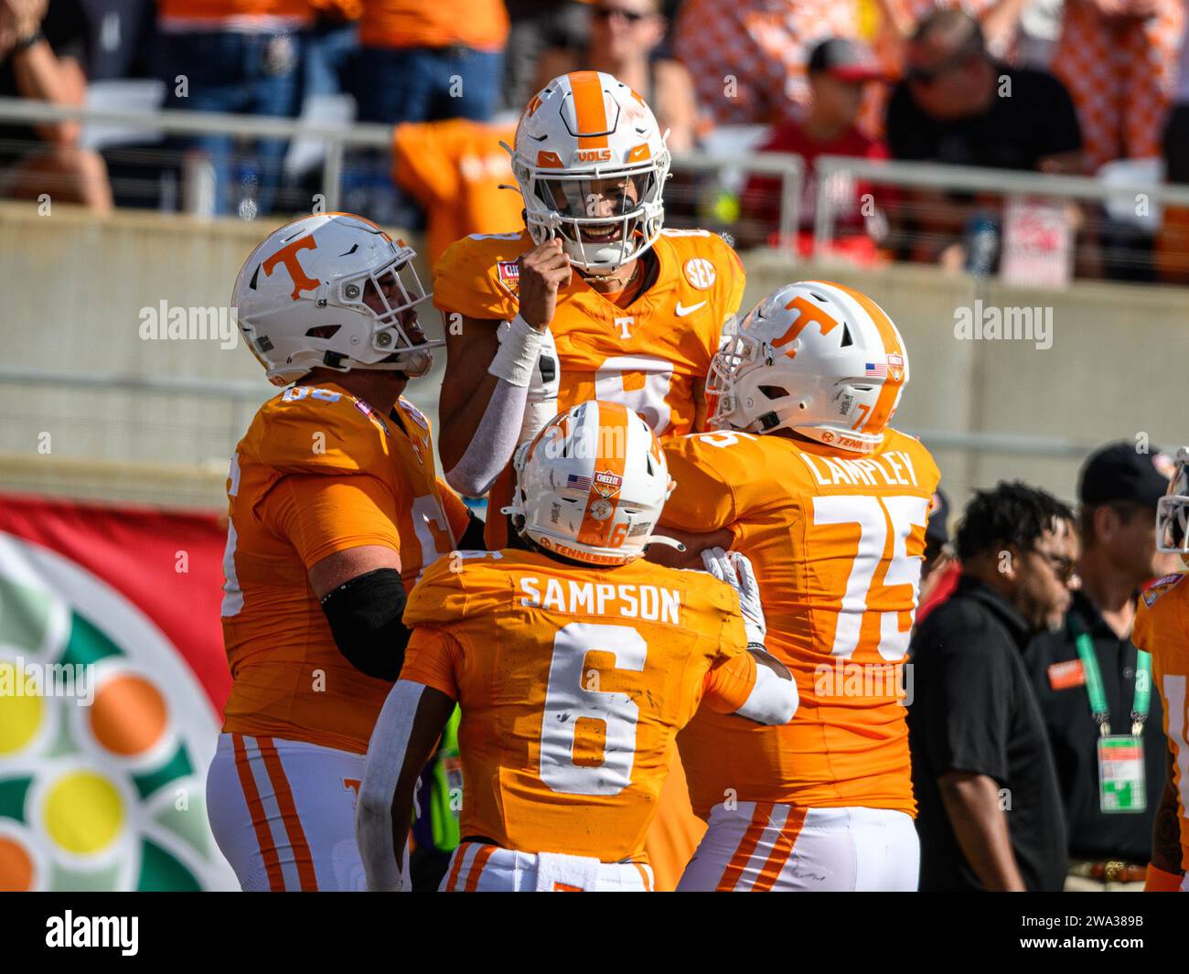 Orlando, Florida, USA. Orlando, FL, USA. 1st Jan, 2024. Tennessee ...