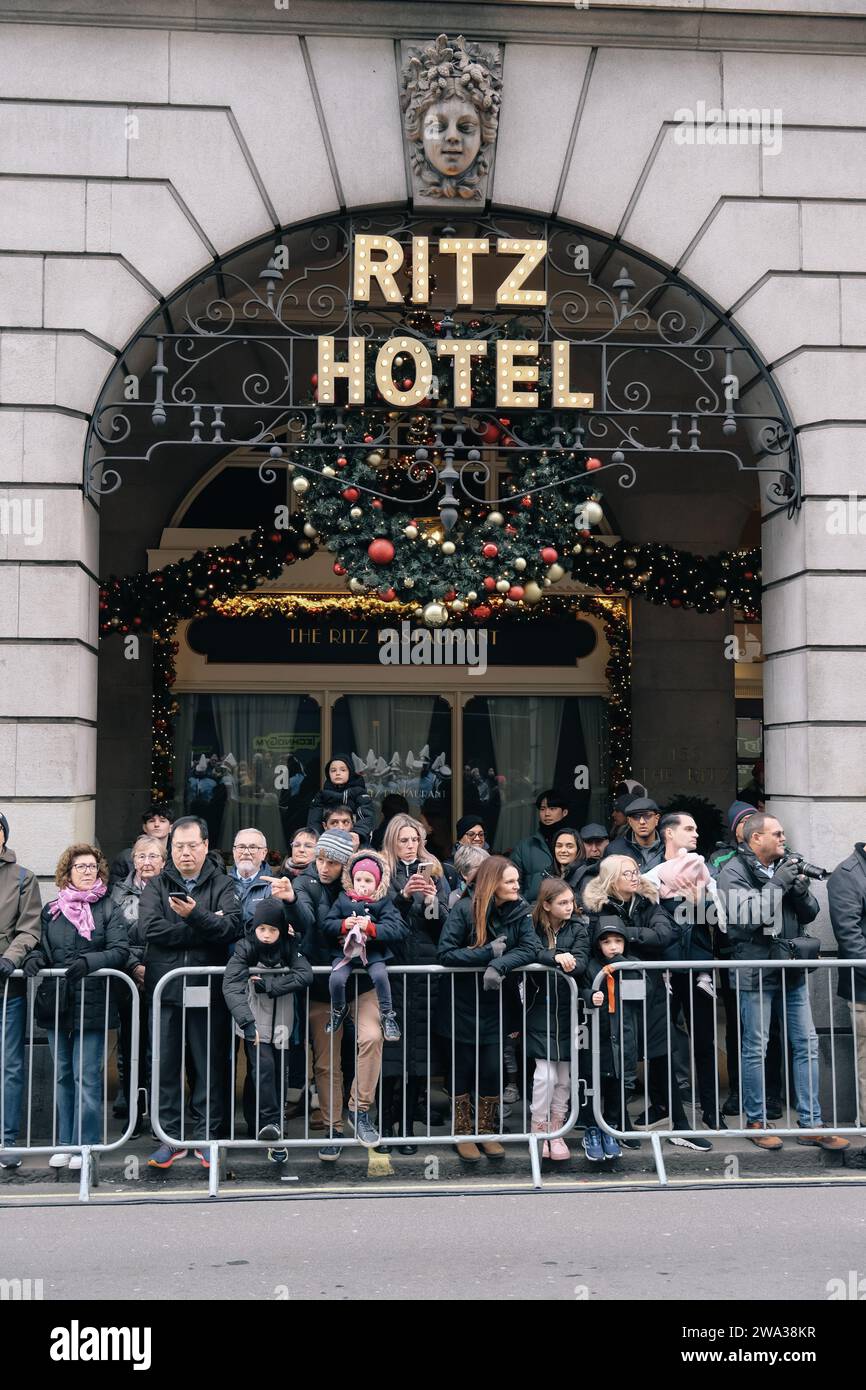 London, UK. 1st January, 2024 The New Years Day Parade takes place in ...