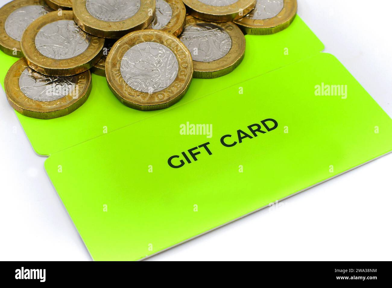 Pound coin top view hi-res stock photography and images - Alamy