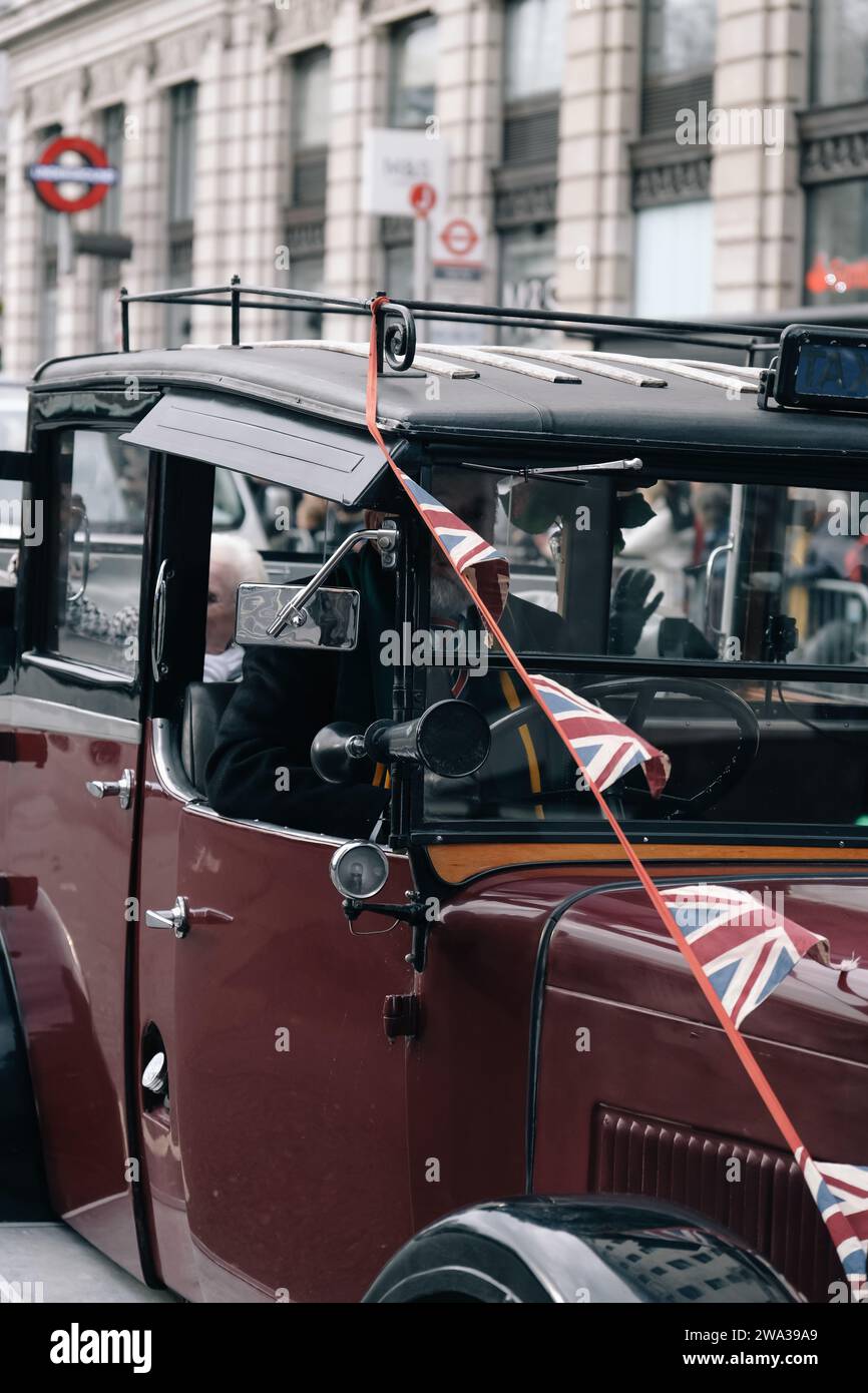 London, UK. 1st January, 2024 The New Years Day Parade takes place in ...