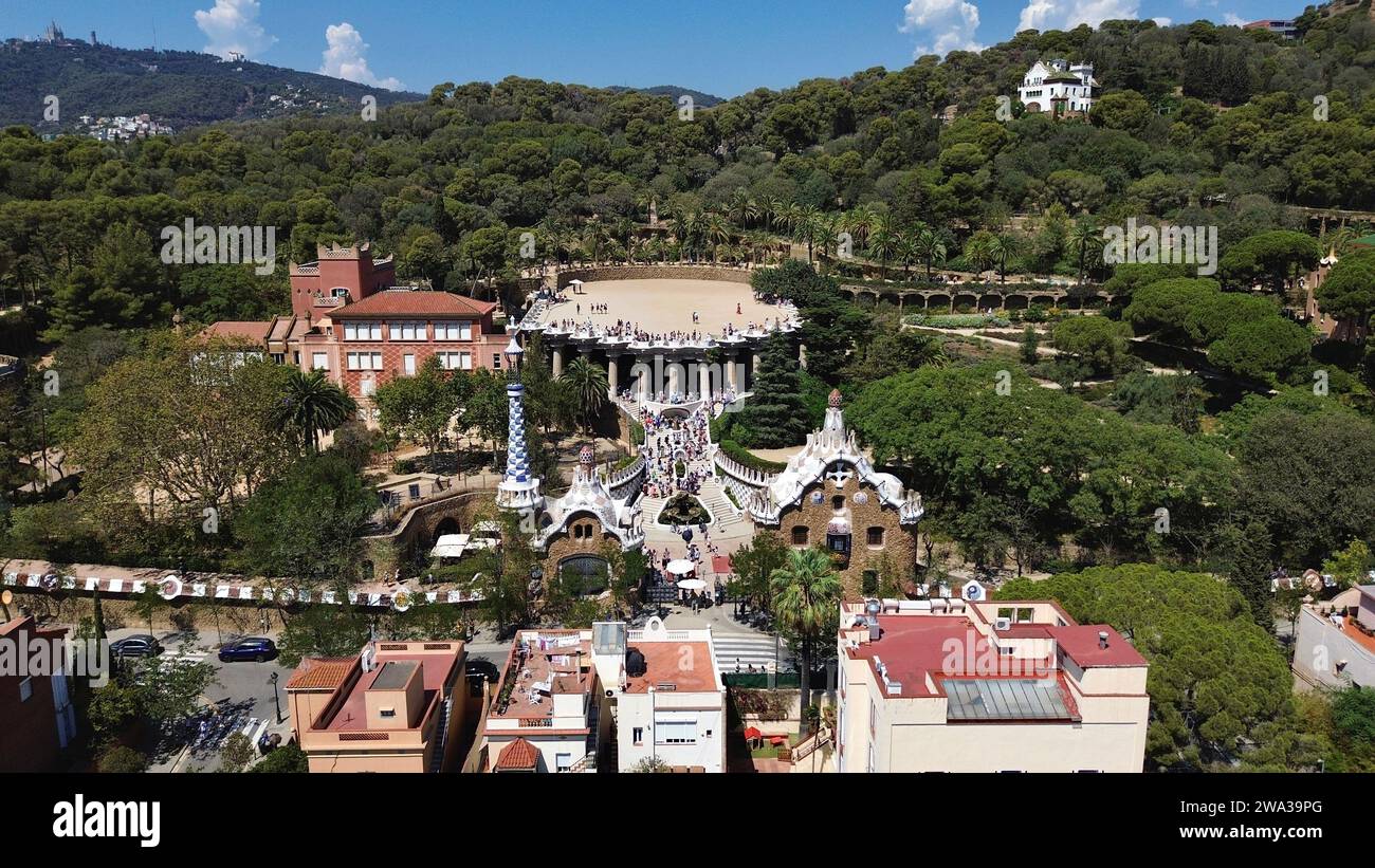 Parque guell barcelona hi-res stock photography and images - Alamy