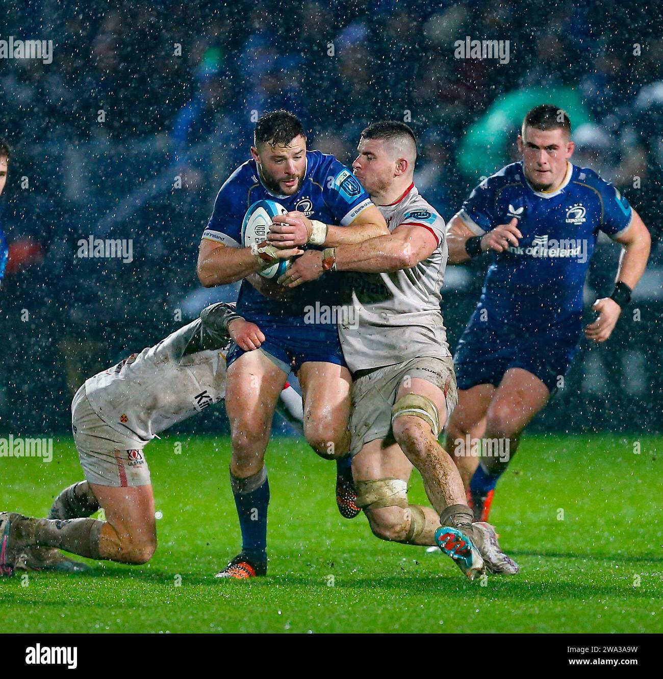 RDS Arena, Ballsbridge, Dublin, Ireland. 1st Jan, 2024. United Rugby ...