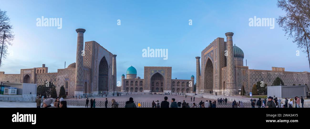 Samarkand historical landmarks hi-res stock photography and images - Alamy