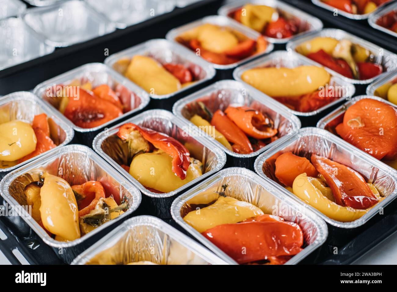 Pre portioned veggies hi-res stock photography and images - Alamy