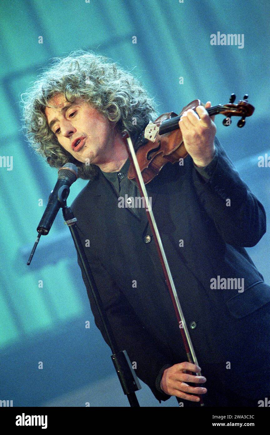 Milan Italy 1999-03-15: Angelo Branduardi,italian singer, during the ...