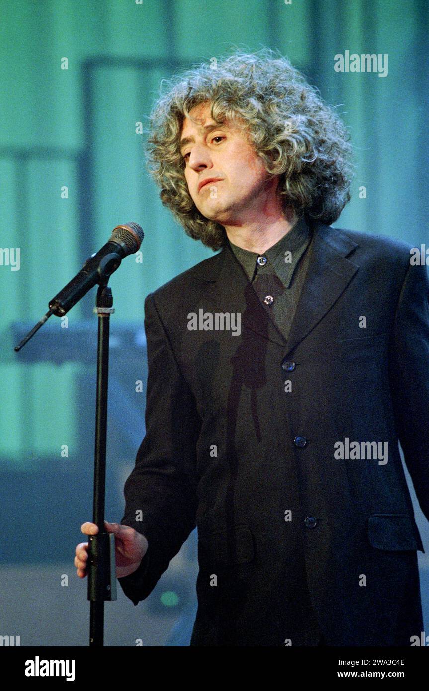 Milan Italy 1999-03-15: Angelo Branduardi,italian singer, during the ...