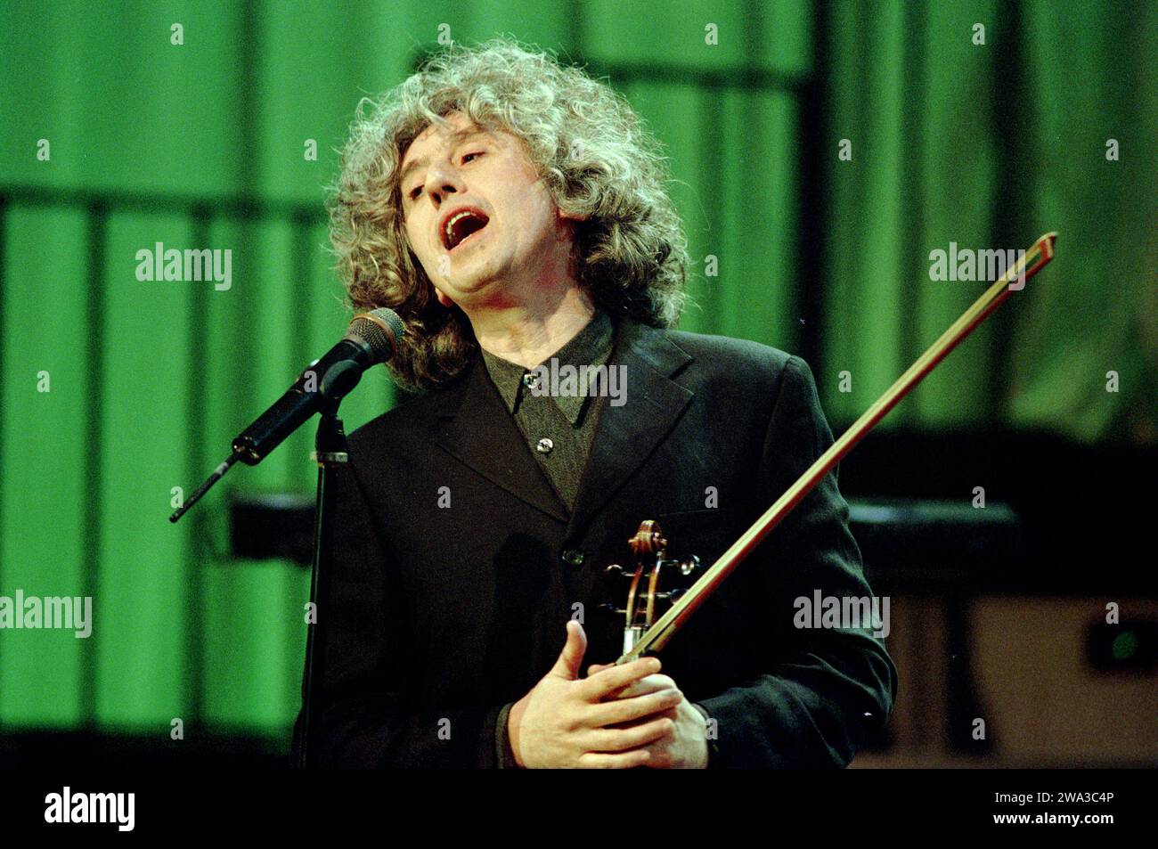 Milan Italy 1999-03-15: Angelo Branduardi,italian singer, during the ...