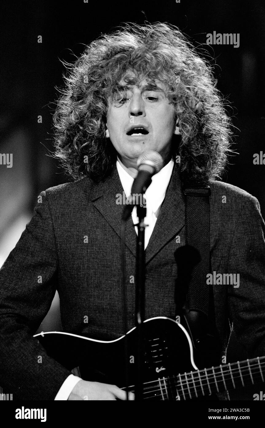 Milan Italy 1999-03-15: Angelo Branduardi,italian singer, during the ...