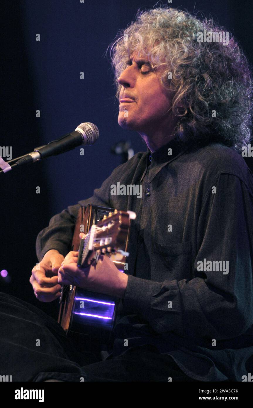 Milan Italy 2004-04-22: Angelo Branduardi,italian singer, during the ...