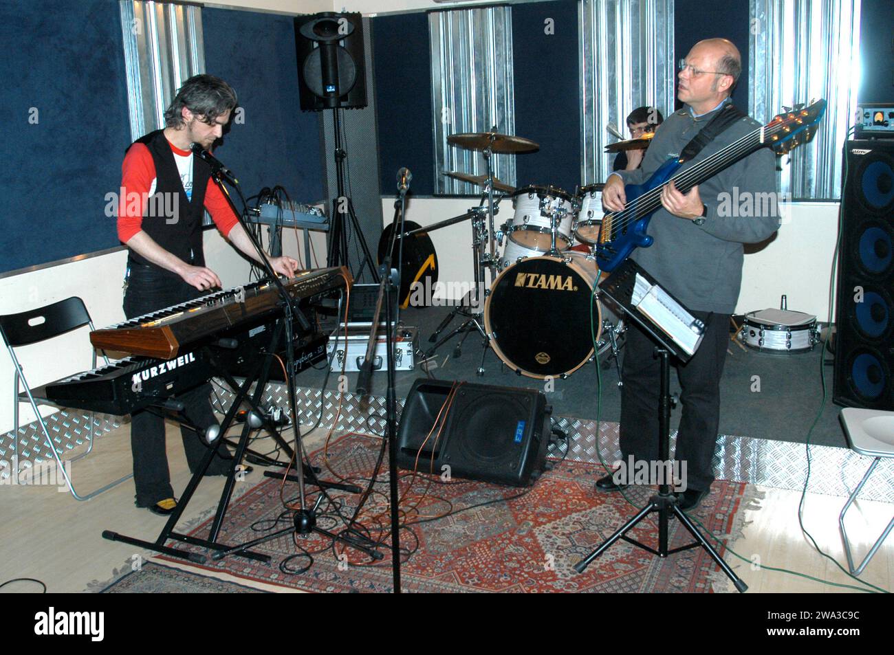 Milan Italy 2003-04-07: Morgan, Marco Castoldi, Italian singer, during ...