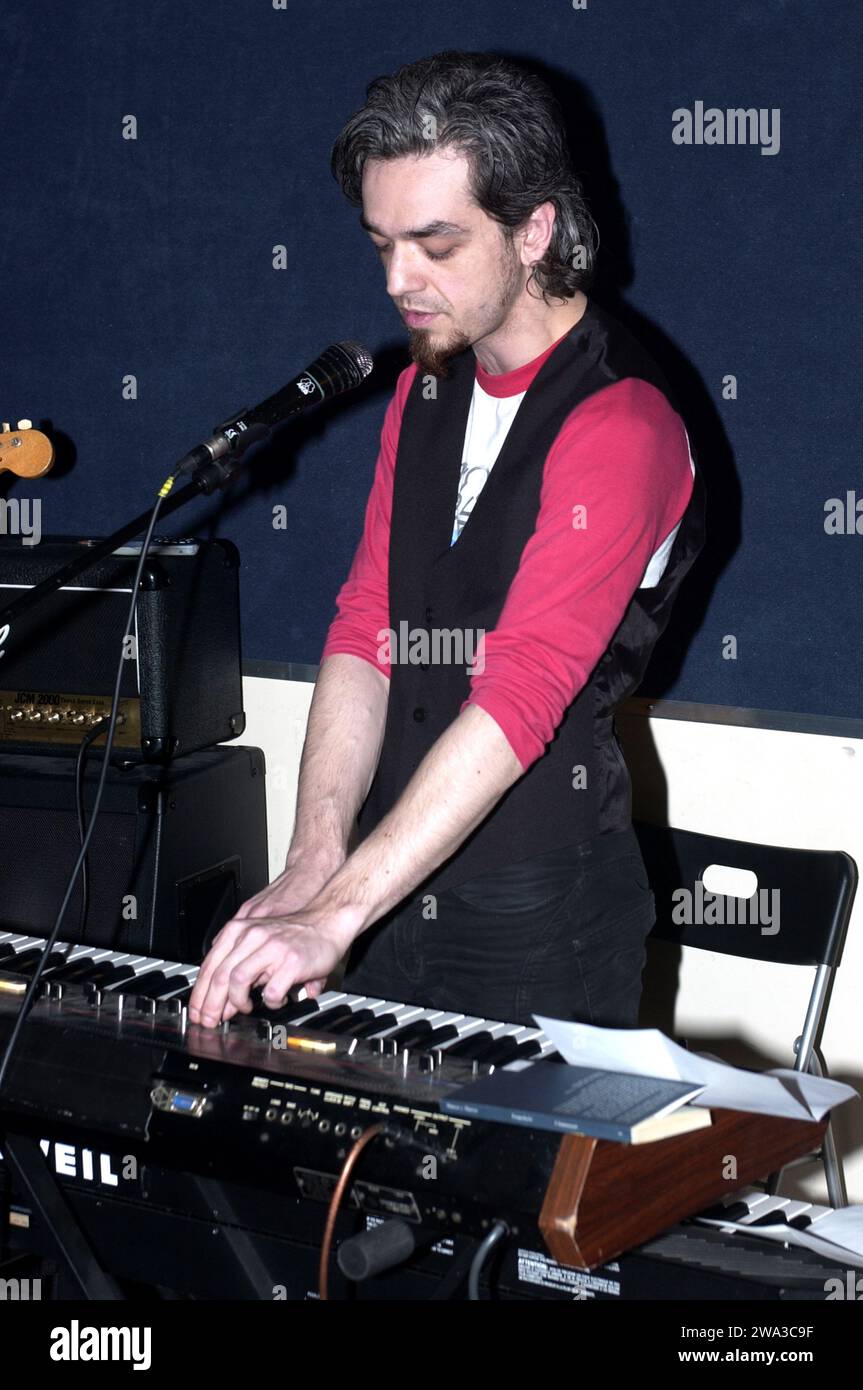 Milan Italy 2003-04-07: Morgan, Marco Castoldi, Italian singer, during ...