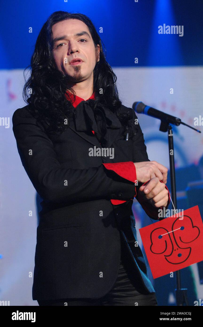 Milan Italy 2007-05-29: Morgan, Marco Castoldi, Italian singer, during ...