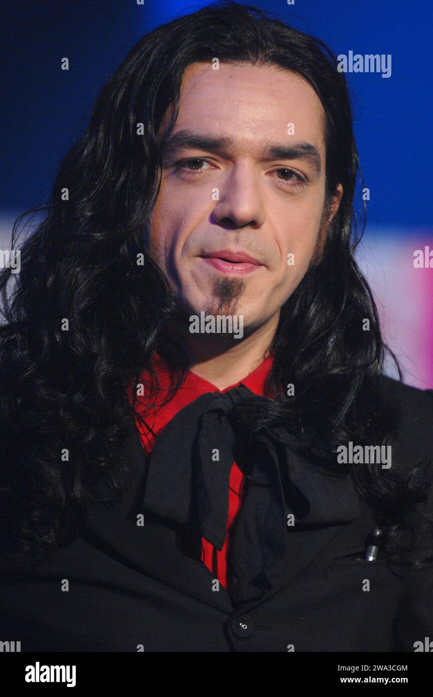 Milan Italy 2007-05-29: Morgan, Marco Castoldi, Italian singer, during ...