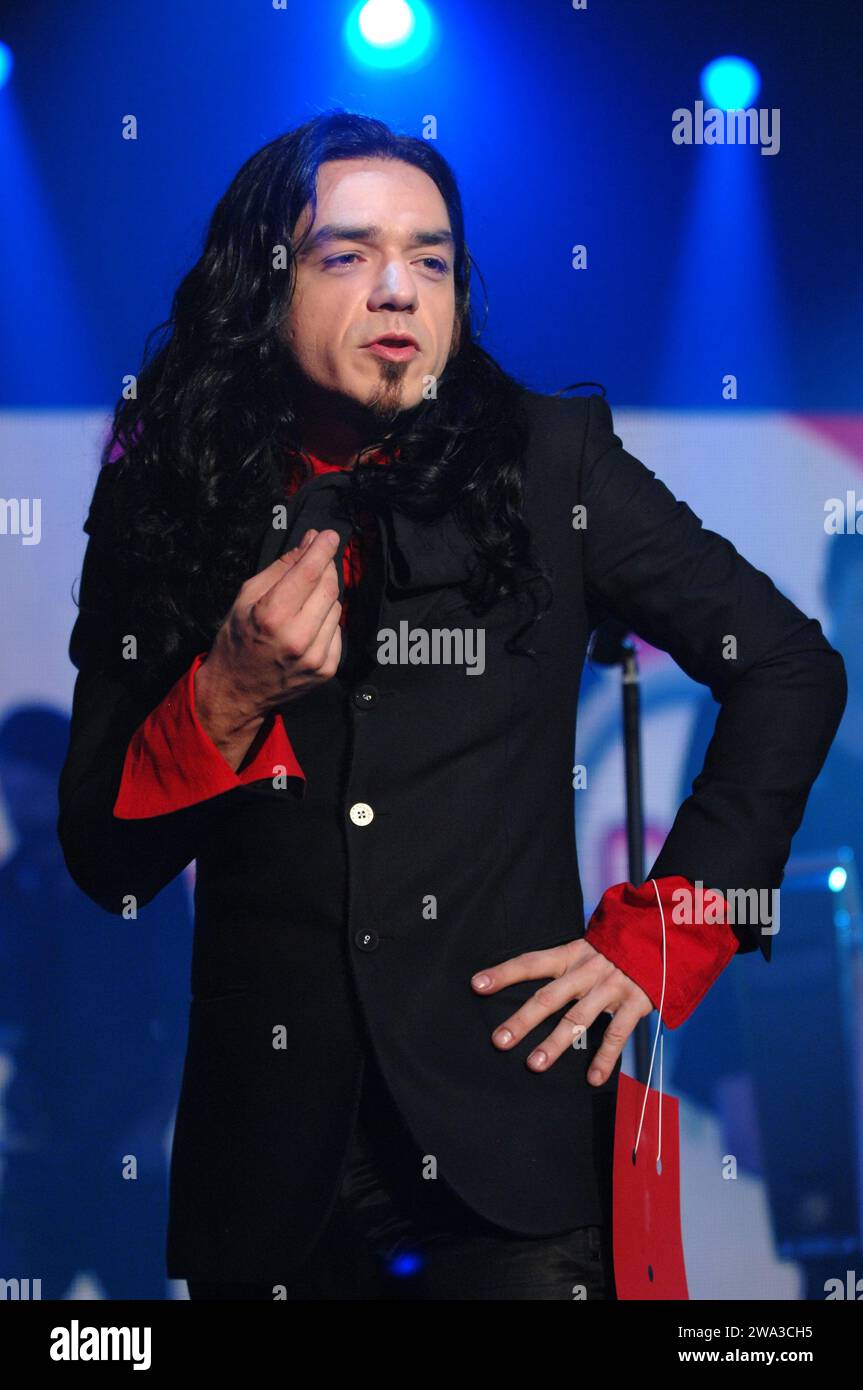 Milan Italy 2007-05-29: Morgan, Marco Castoldi, Italian singer, during ...