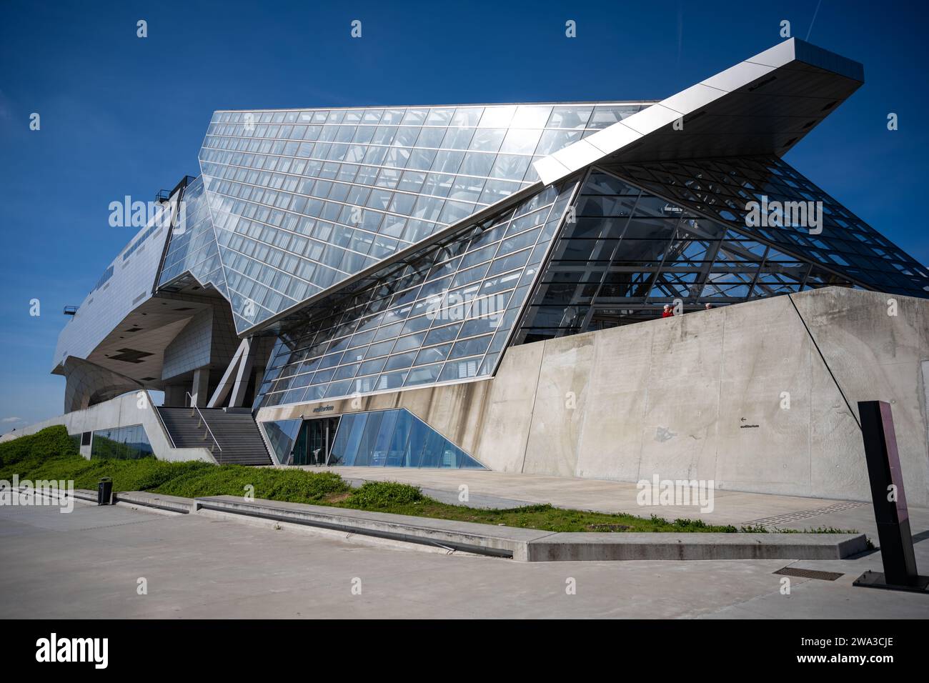 LYON, FRANCE, Apr 10, 2022 : Musee des Confluences. Musee des ...