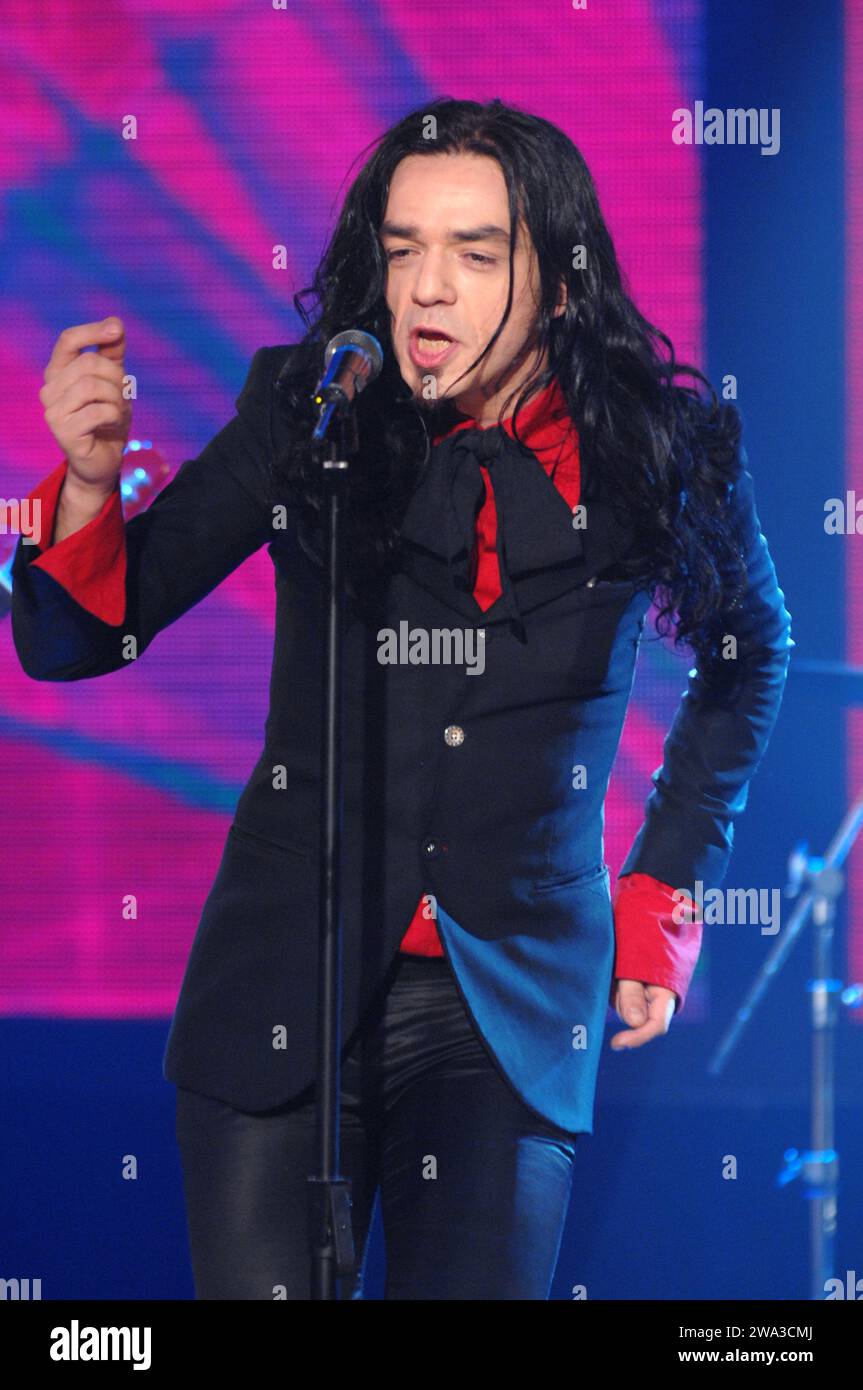 Milan Italy 2007-05-29: Morgan, Marco Castoldi, Italian singer, during ...