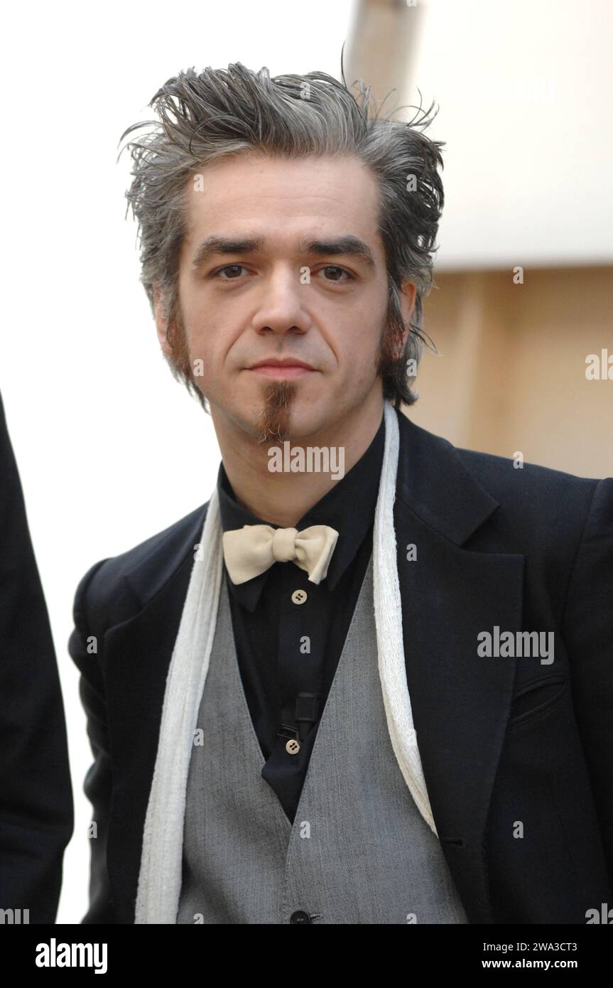 Milan Italy 2008-02-16: Morgan, Marco Castoldi, Italian singer, photo ...
