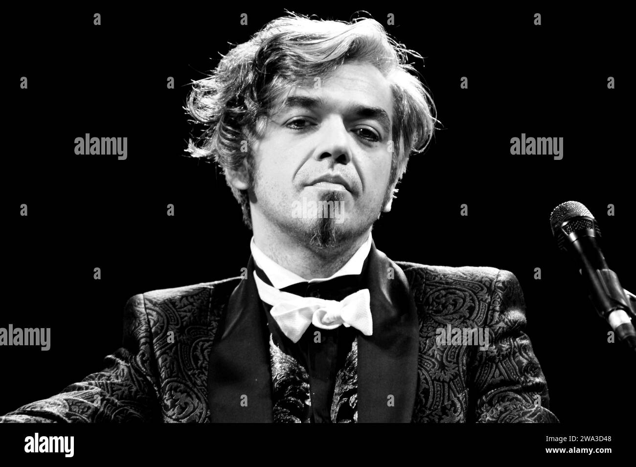 Milan Italy 2010-11-15: Morgan, Marco Castoldi, Italian singer, during ...