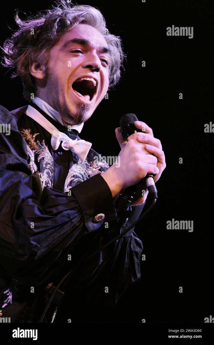 Milan Italy 2010-11-15: Morgan, Marco Castoldi, Italian singer, during ...