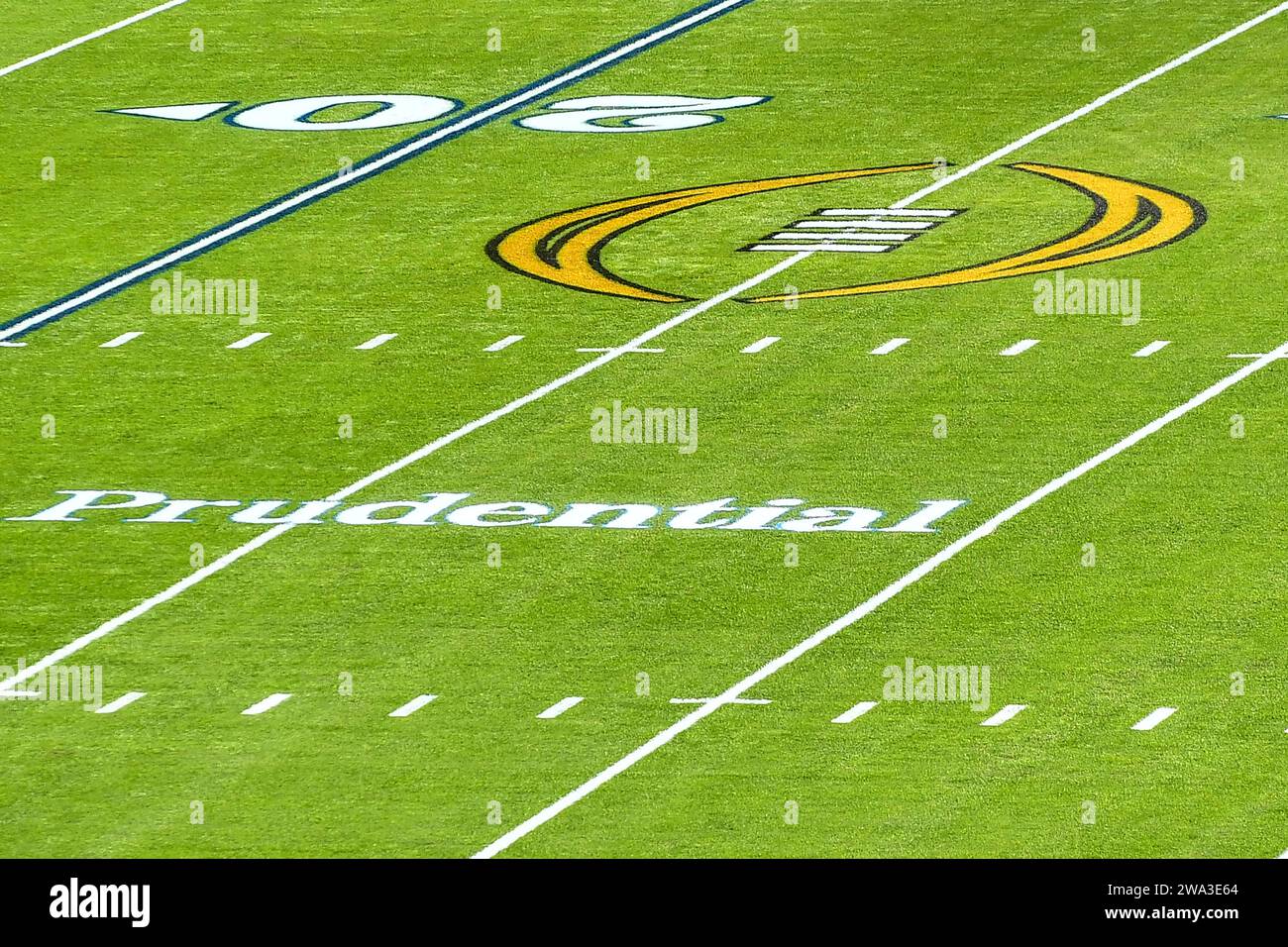 Pasadena, CA. 1st Jan, 2024. Over Views of the Rose Bow Stadium before ...