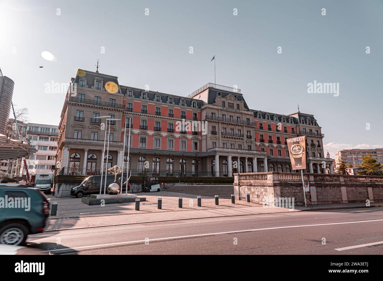 Geneva, Switzerland - 25 March 2022: The Palais Wilson is the current ...