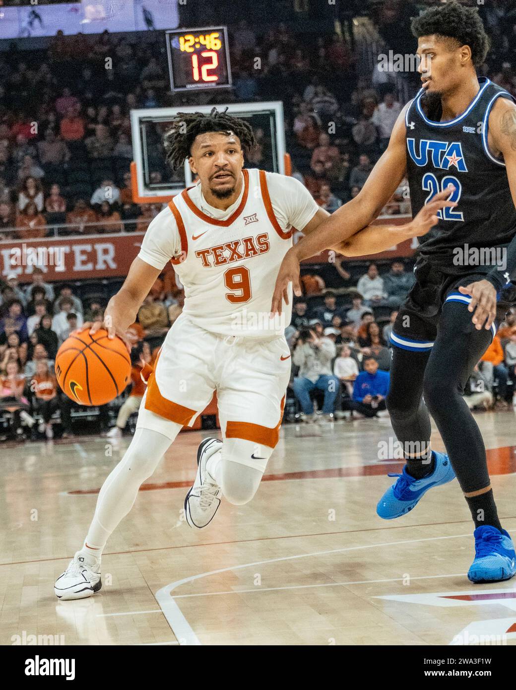 Texas, USA. 1st Jan, 2024. Ithiel Horton #9 of the Texas Longhorns in ...