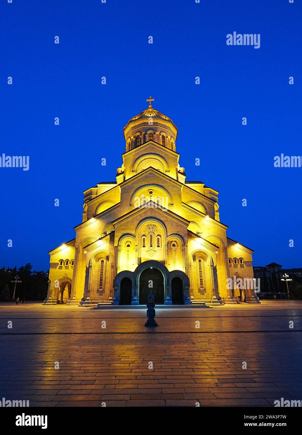 Holy Trinity Cathedral of Tbilisi, Georgia Stock Photo - Alamy