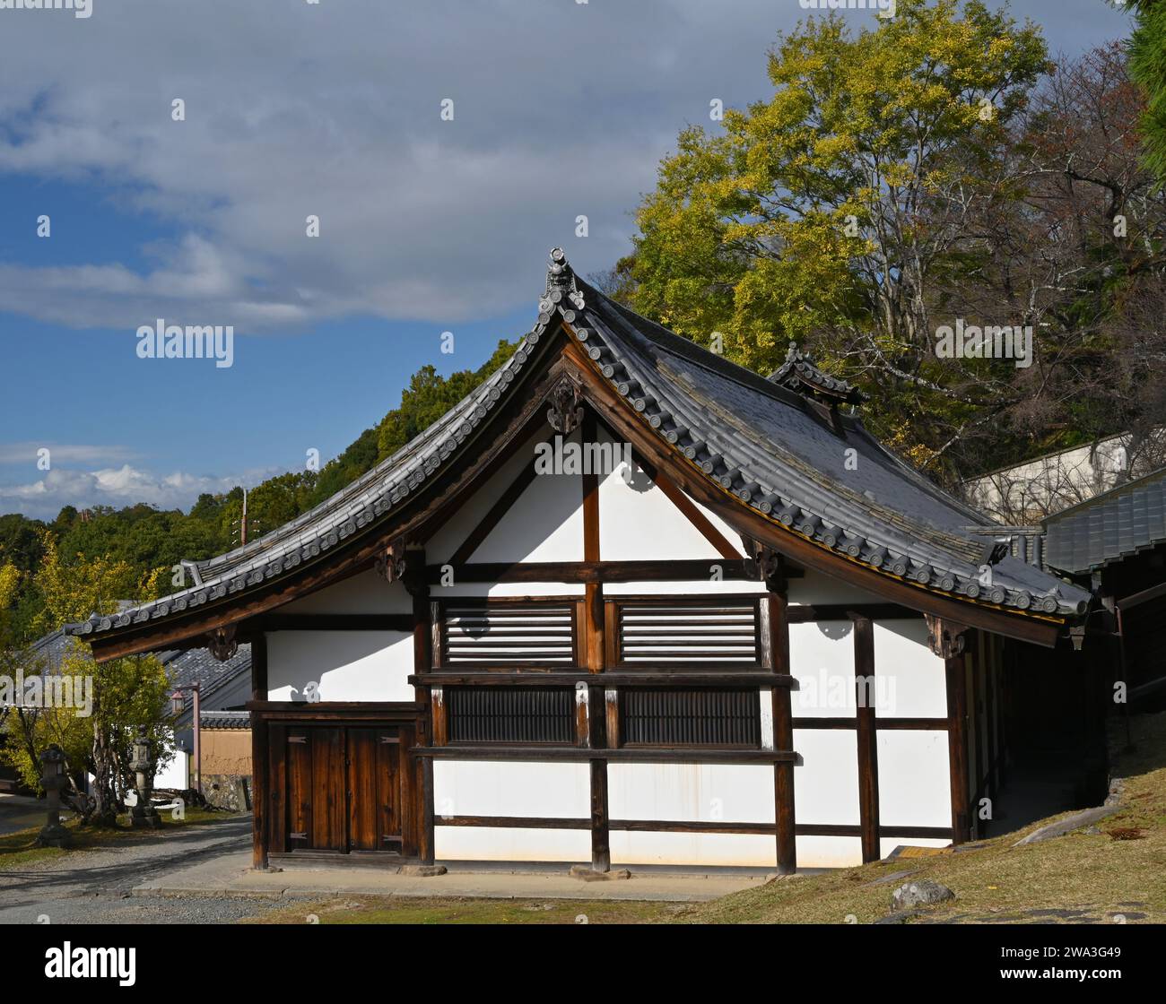 Traditional Building Nara Park Stock Photo - Alamy