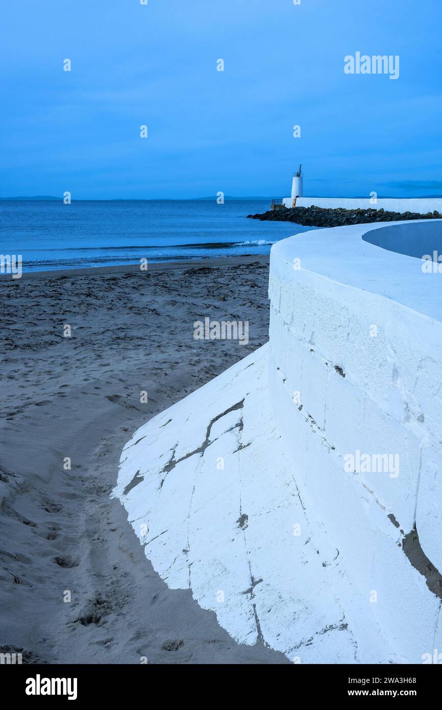 Girvan Lighthouse, Girvan, Scotland Stock Photo - Alamy