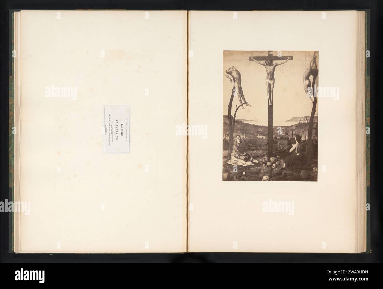 Photo production of the crucifixion of Christ by Antonello da Messina ...