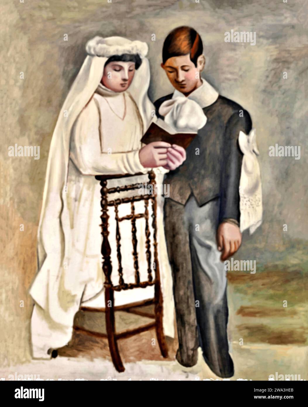 First Communion, 1919 (Painting) by Artist Picasso, Pablo (1881-1973 ...