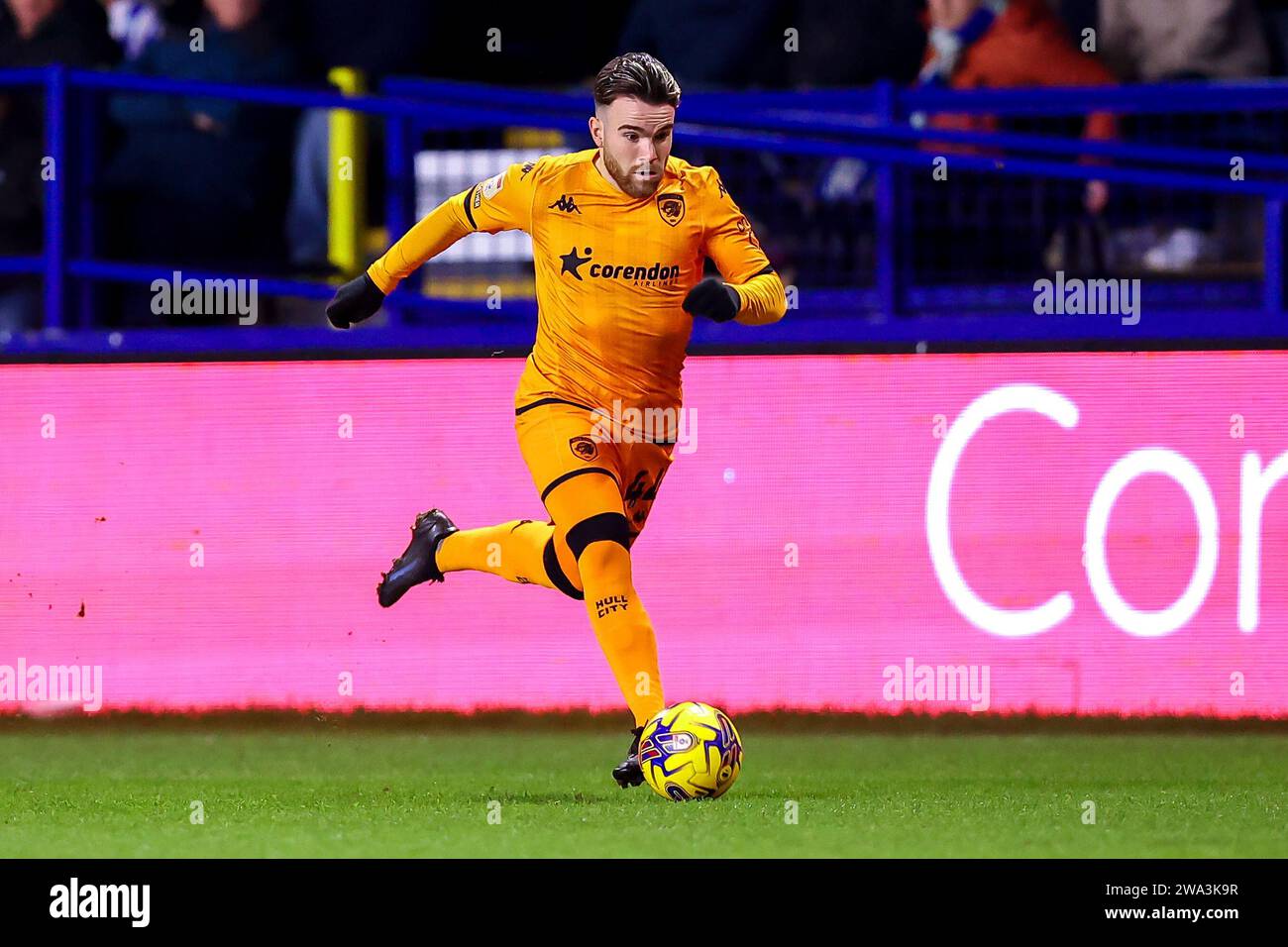 Aaron Connolly 44 of Hull City during the Sky Bet Championship match ...